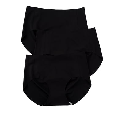 Joyspun Women's Cotton Hi-Cut Bikini Panties, 6-Pack, Sizes S-3XL ...