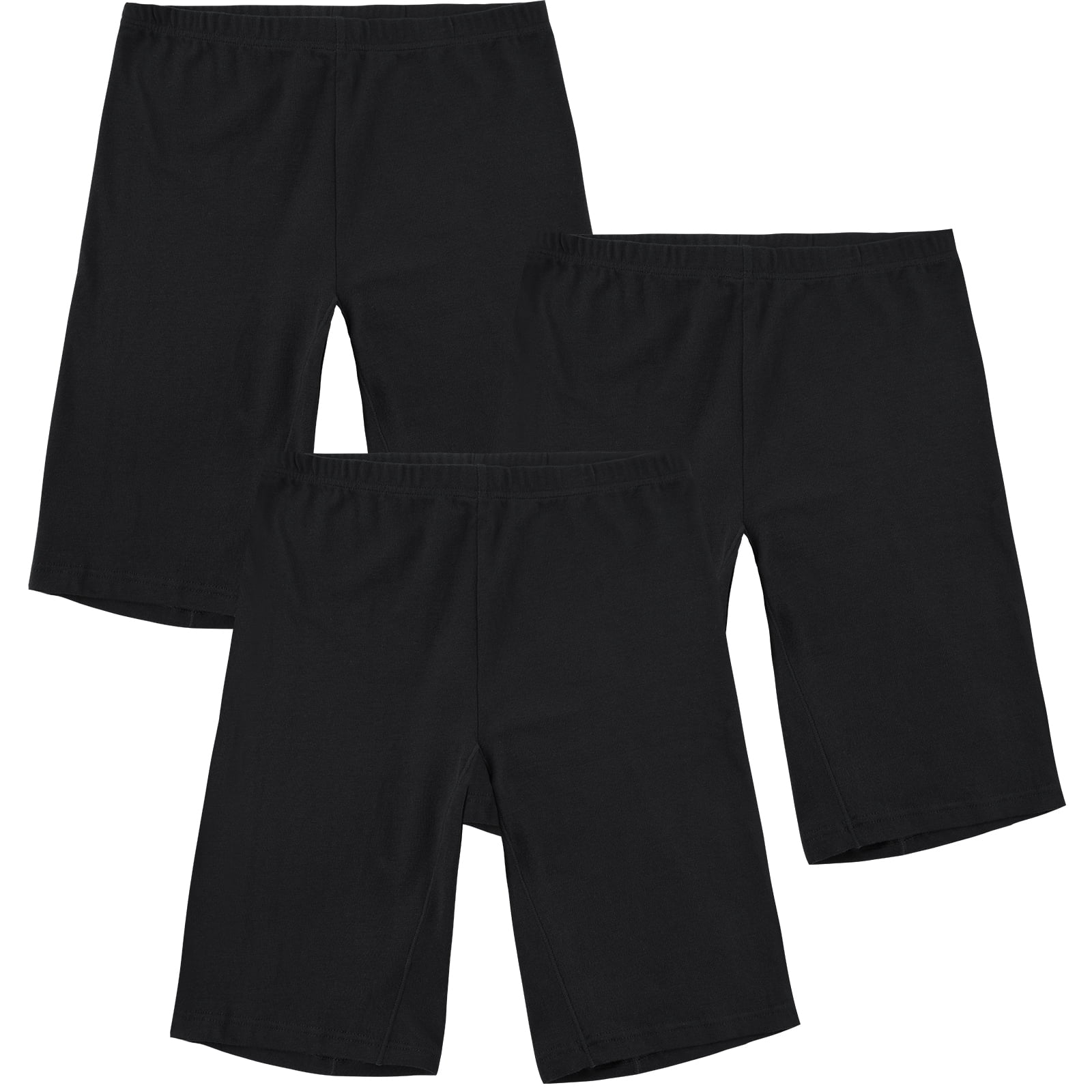 Innersy Teen Girls Cotton Slip Shorts For Under Dresses Breathable Boxer Panties 3 Packs