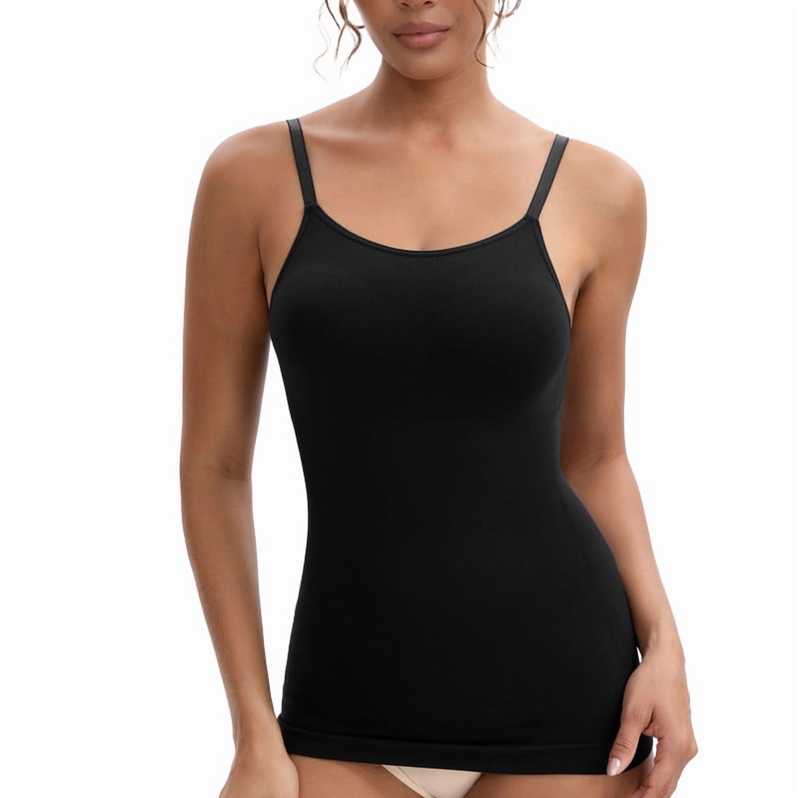 INNERSY Women's Seamless Shapewear Tank Top with Adjustable Straps ...