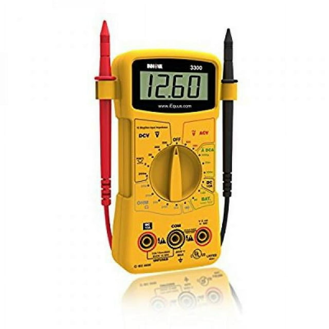 INNOVA 3300 Hands-free Digital Multimeter, 10 MegOhm, Automotive ...