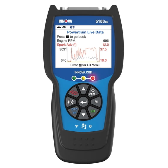 INNOVA 5100RS FixAssist ABS Check Engine Reset OBD Scan Tool ...