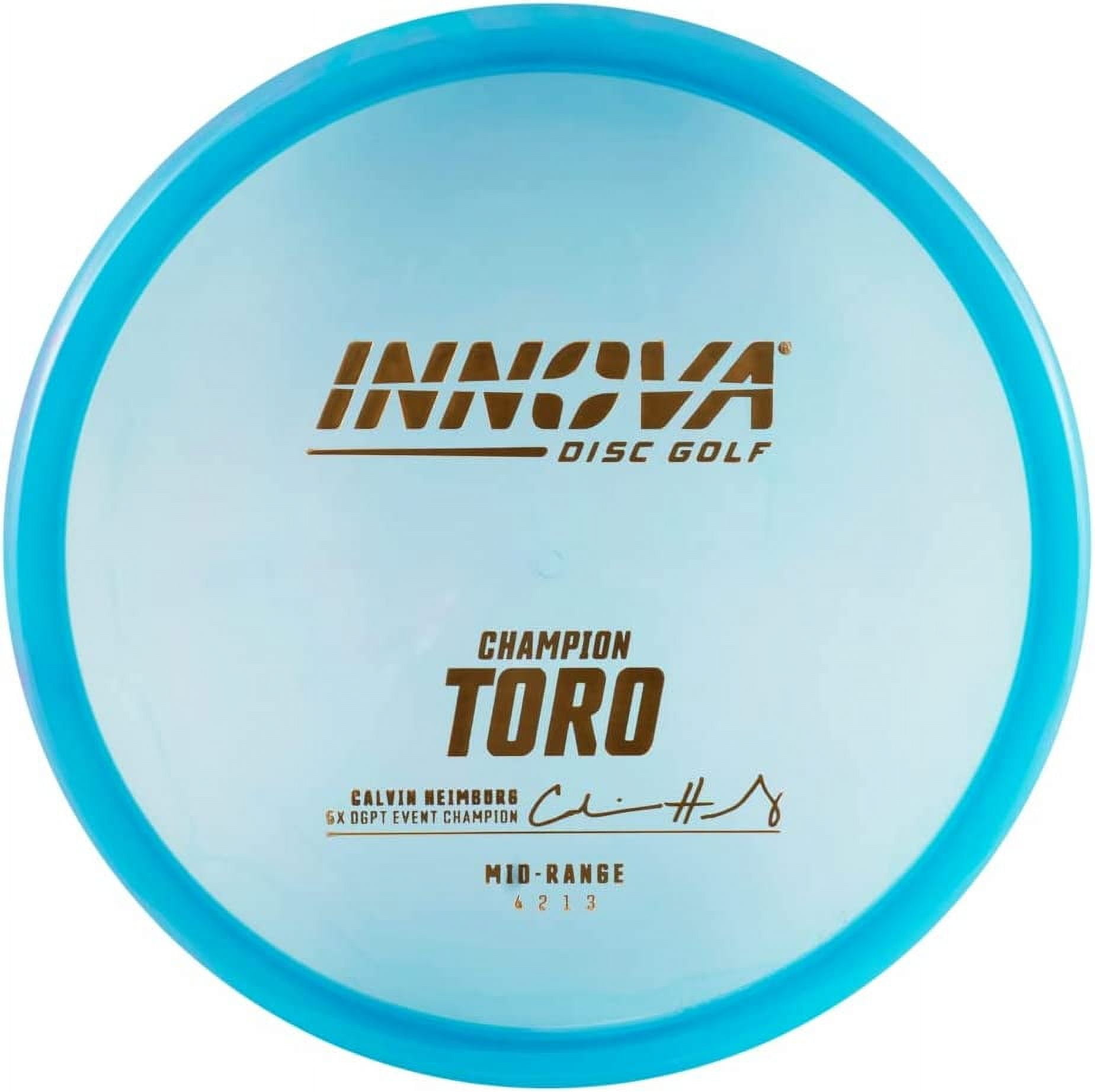 INNOVA Calvin Heimburg Champion Toro Mid-Range Golf Disc [Colors Will ...