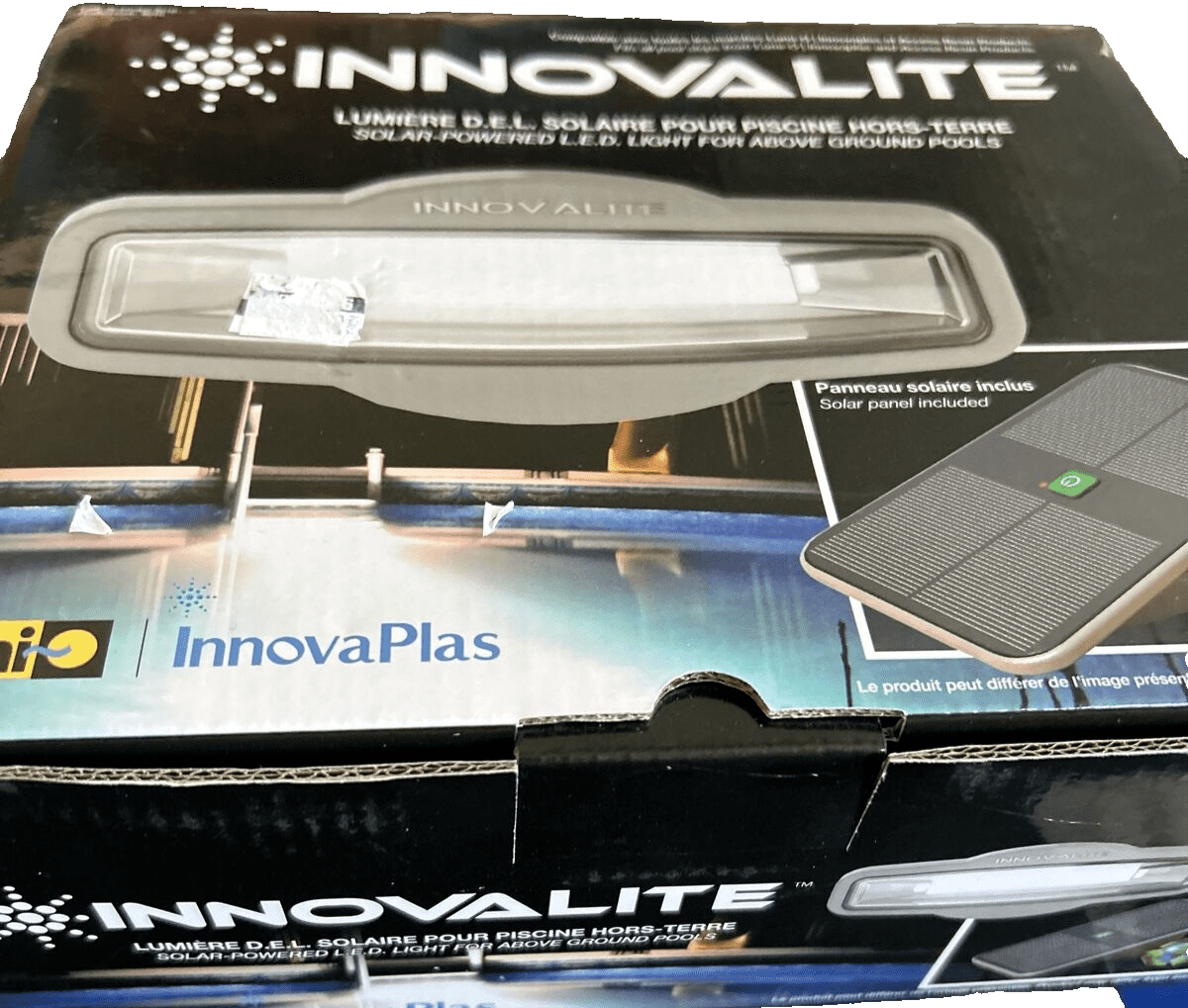 INNOVALITE LUMI INNOVAPLAS 9010 SOLAR-POWER LED LIGHT NEW FAST FREE ...