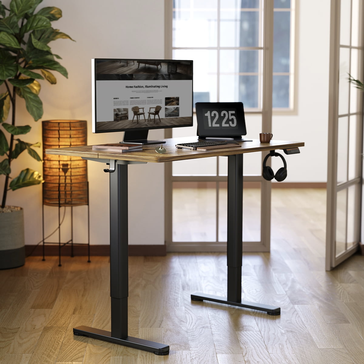 INNOVAR Electric Standing Desk, Adjustable Height Stand up Desk, 55x24 ...