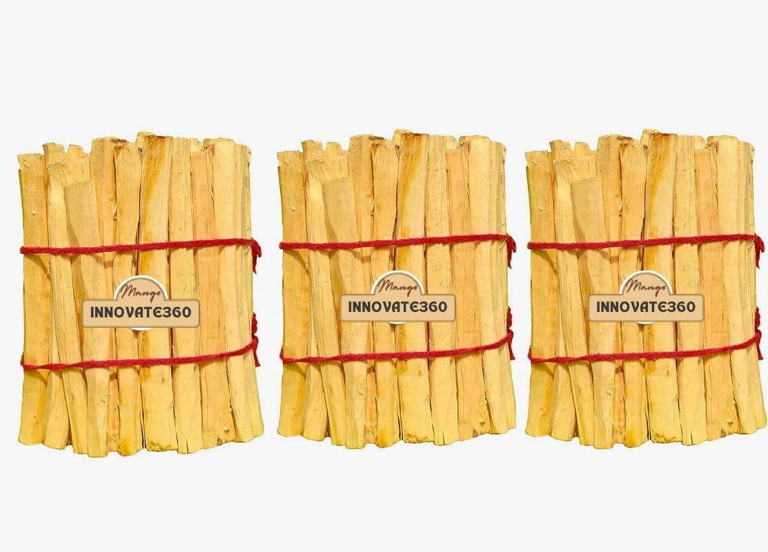 INNOVATE360 Handcrafted Wood Sticks for HavanAam Ki Lakdi for Pooja ...