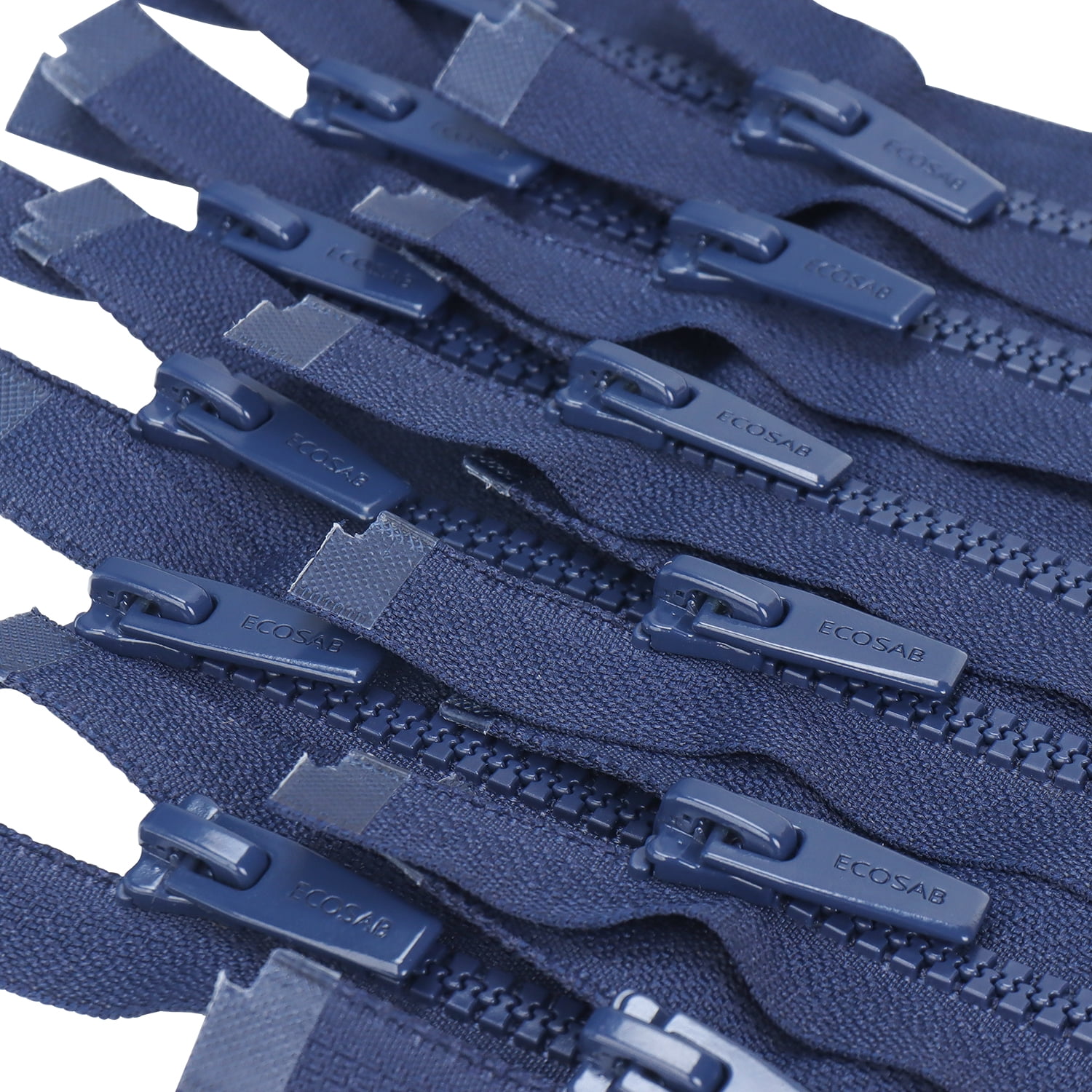 INOTIONSTYLE Eco-Recycled Zip Left Insert 60 CM / 24 Inch #5 Navy Blue ...