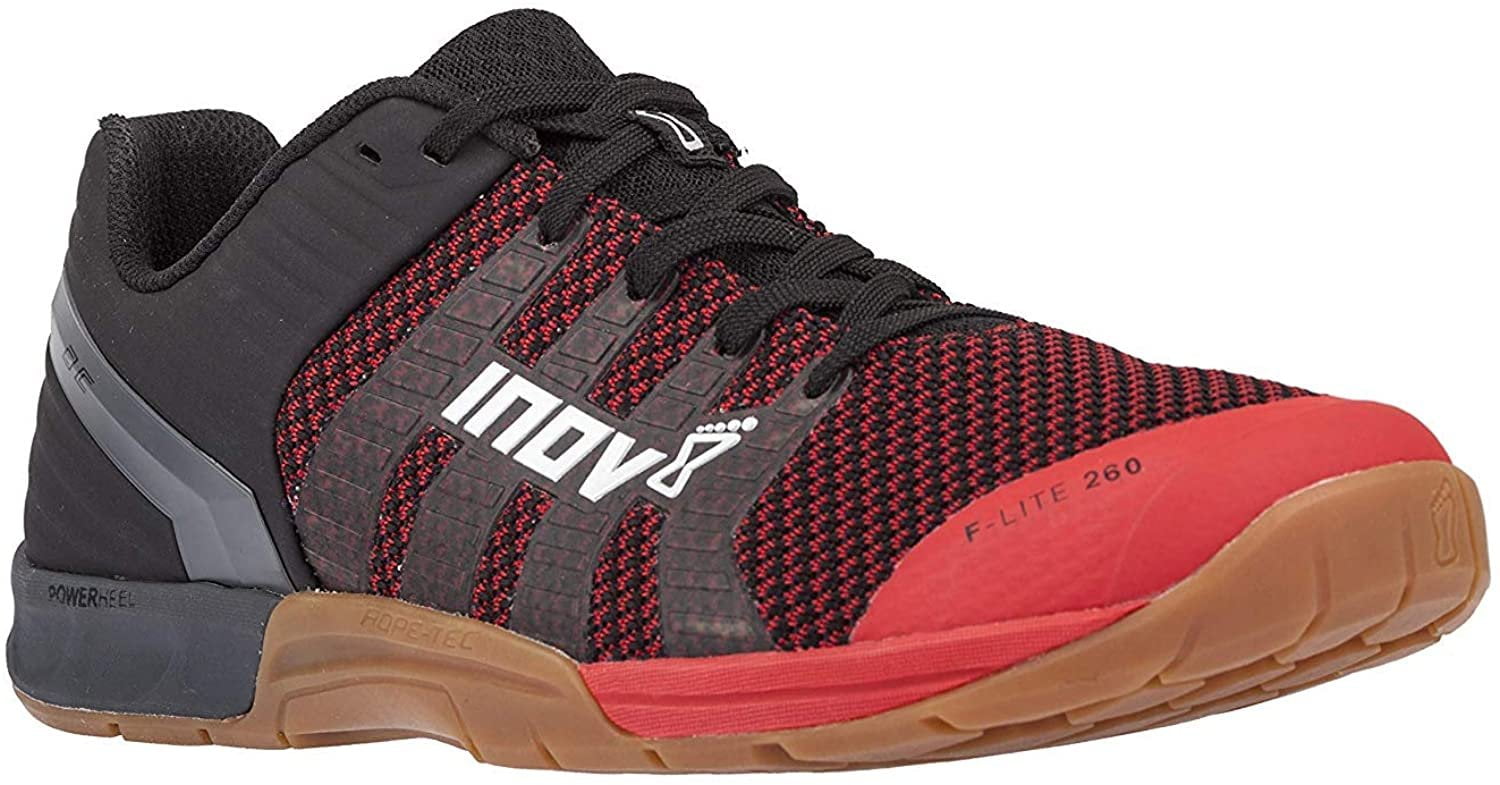 INOV-8 Unisex F-Lite 260 Knit, Color: Red/Gum, Size: 8 (000813-RDGU-S ...