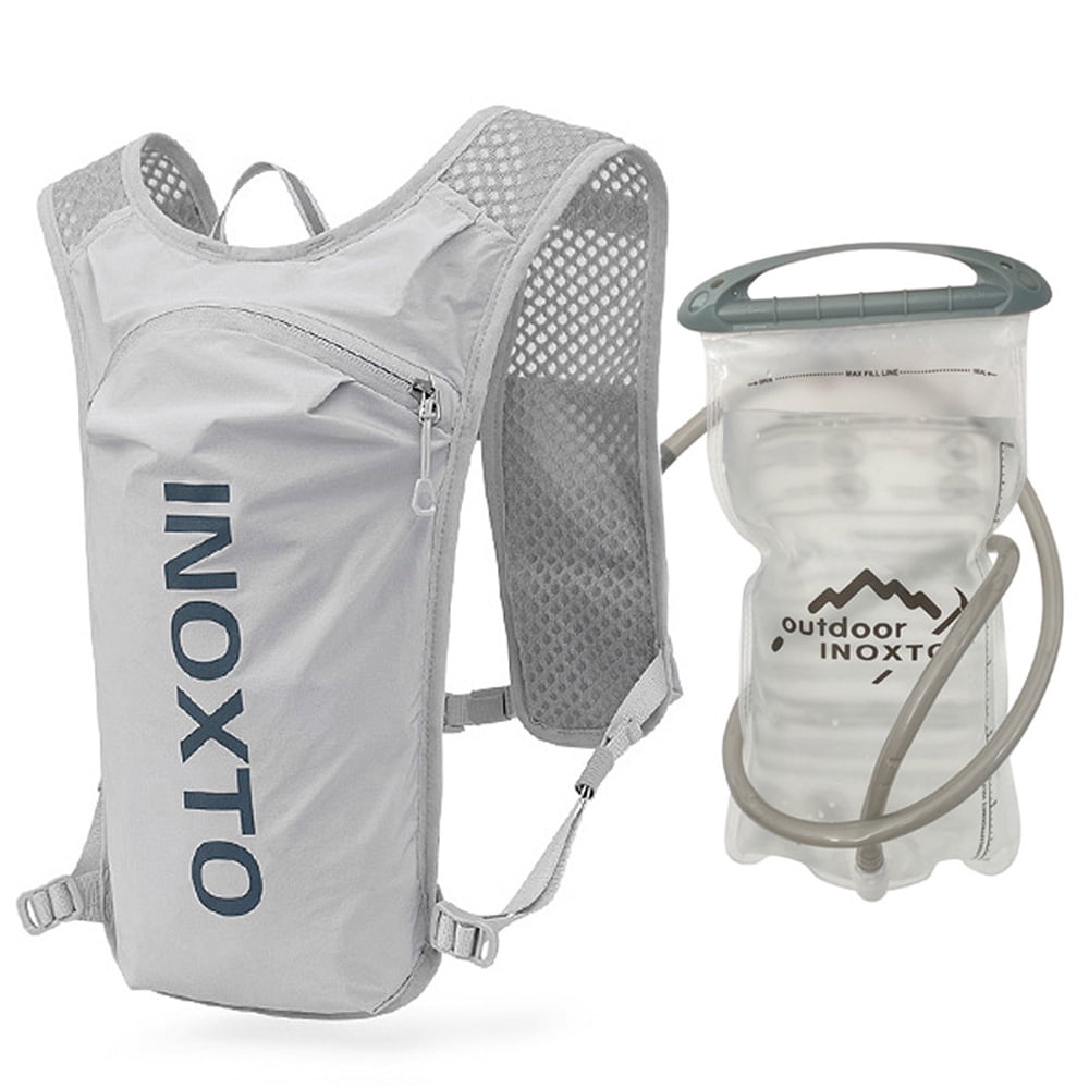 INOXTO Hydration Vest 5L Backpack with 1.5L Water Bladder Breathable ...