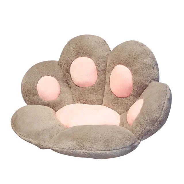 INS Bear&Cat Paw Pillow Animal Seat Cushion Stuffed Plush Sofa Indoor ...