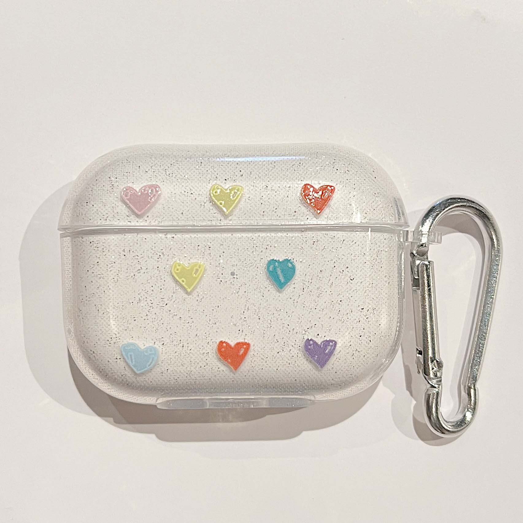 INS Cute Heart Glitter Case for Apple AirPods Pro 2nd Cases Wireless ...