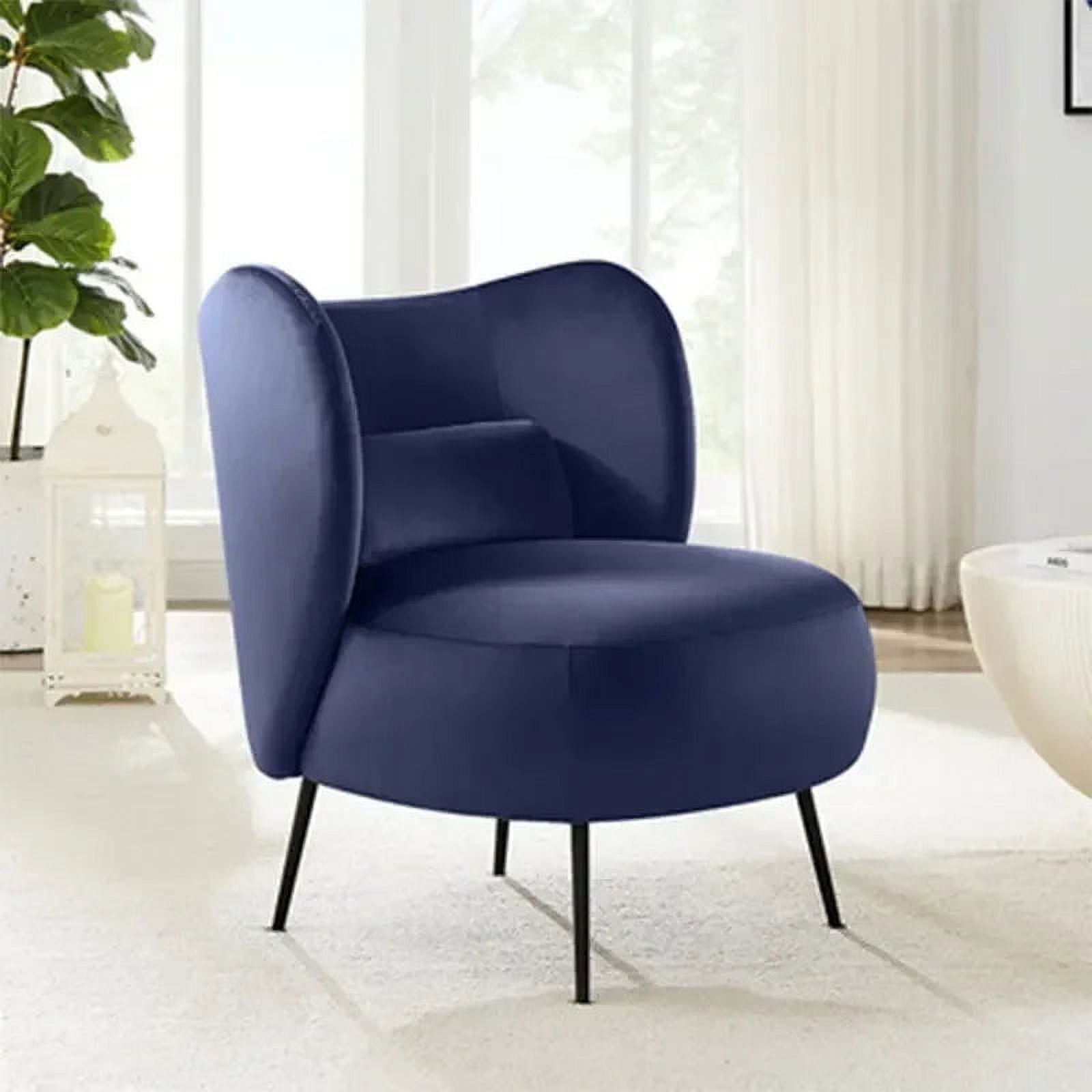 INS Lamb Wool Single Sofa Lounge Living Room Chair Ergonomic Modern ...