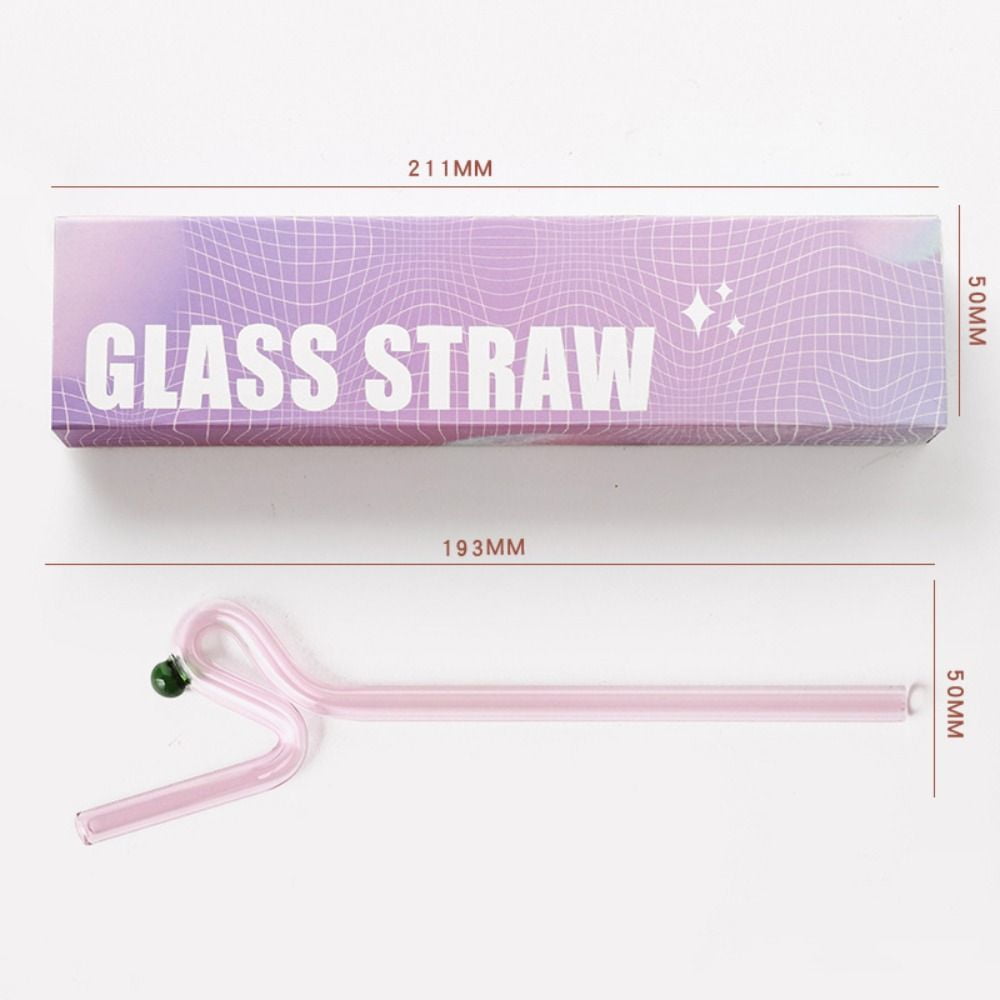 INS Reusable Gift Box Set Transparent Juice Milk Drinking Color ...