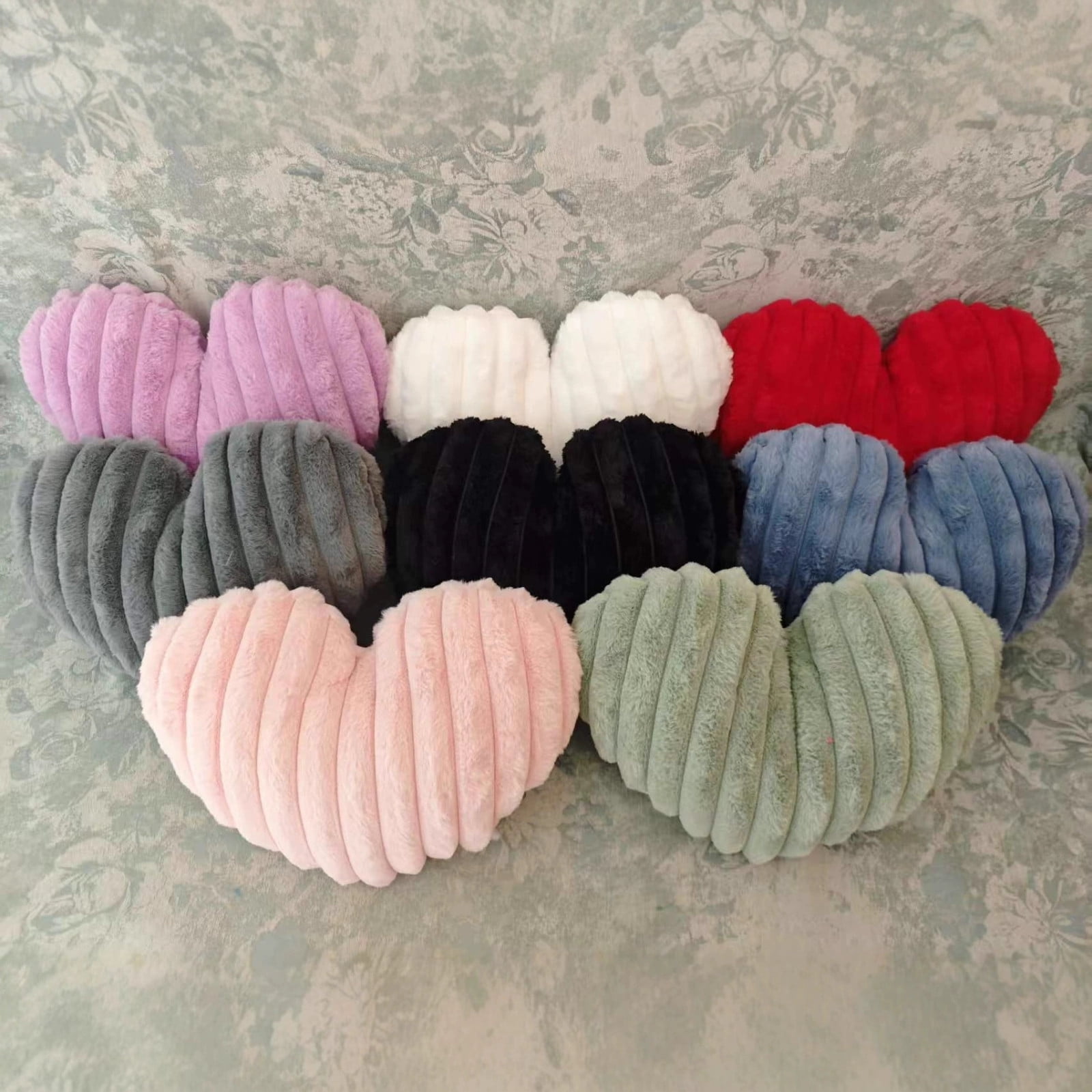 INS-Style Heart-Shaped Bamboo Joint Plush Pillow - Cute Love Toy for ...
