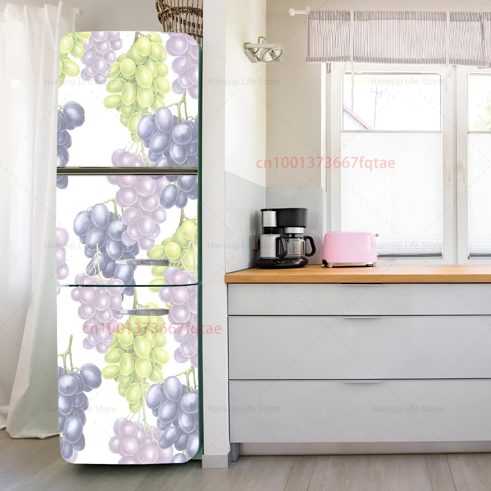 INS Style Tiling Star Printed Fridge Door Sticker Kitchen Renovation ...