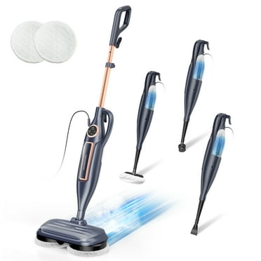 Moolan Steam Mop, 10 in 1 Floor Cleaning, Detachable Steam Mop for Tile and Hardwood, Handheld ...