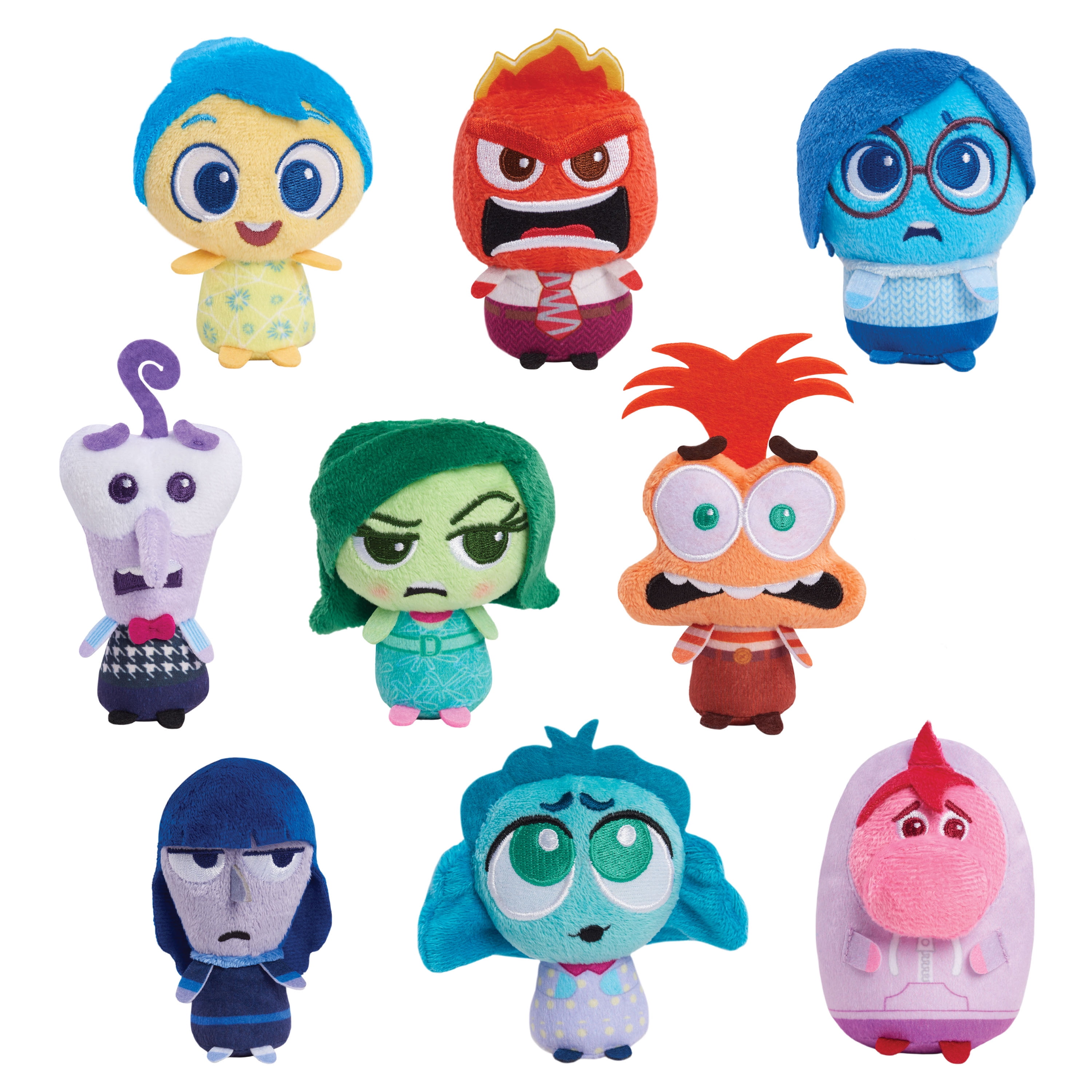 Disney and Pixar Inside Out 2 Mini Collectible Plush Capsules - Walmart ...