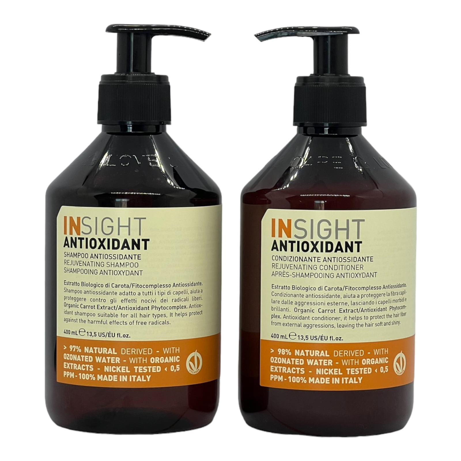 INSIGHT Antioxidant Rejuvenating Shampoo & Conditioner 13.5 Oz Set ...