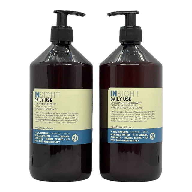 INSIGHT Daily Use Energizing Shampoo & Conditioner 30.4 Oz Set ...