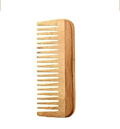 INSIME Wooden Beard comb for men Neem wooden Beard pocket comb for men ...