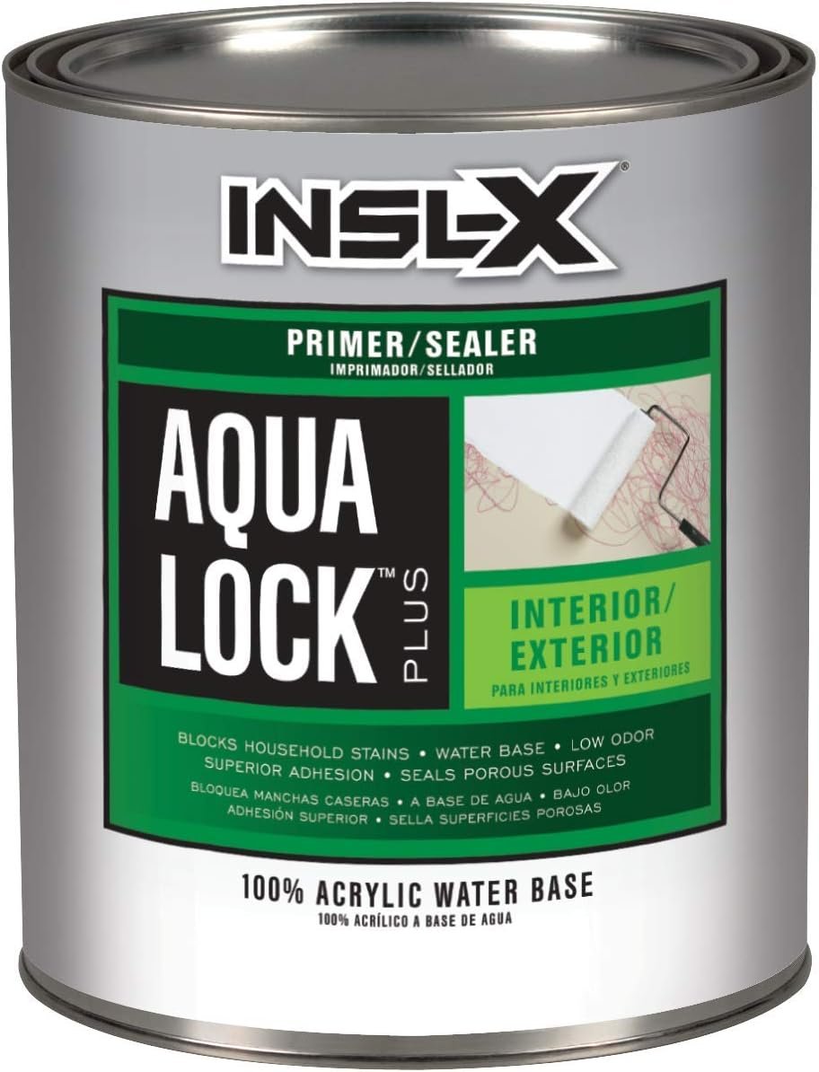 INSL-X AQ040009A-04 Aqua Lock Plus 100% Acrylic Water-Based Sealer ...