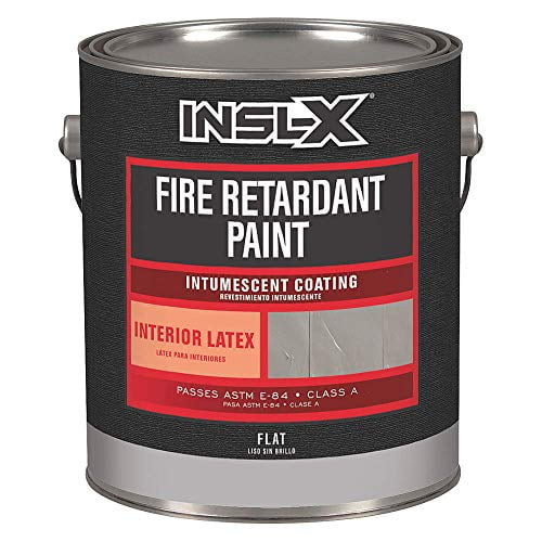 INSL-X PRODUCTS FR110099-01 INS-LX fire Retardant Paint, 1 Gallon (Pack ...
