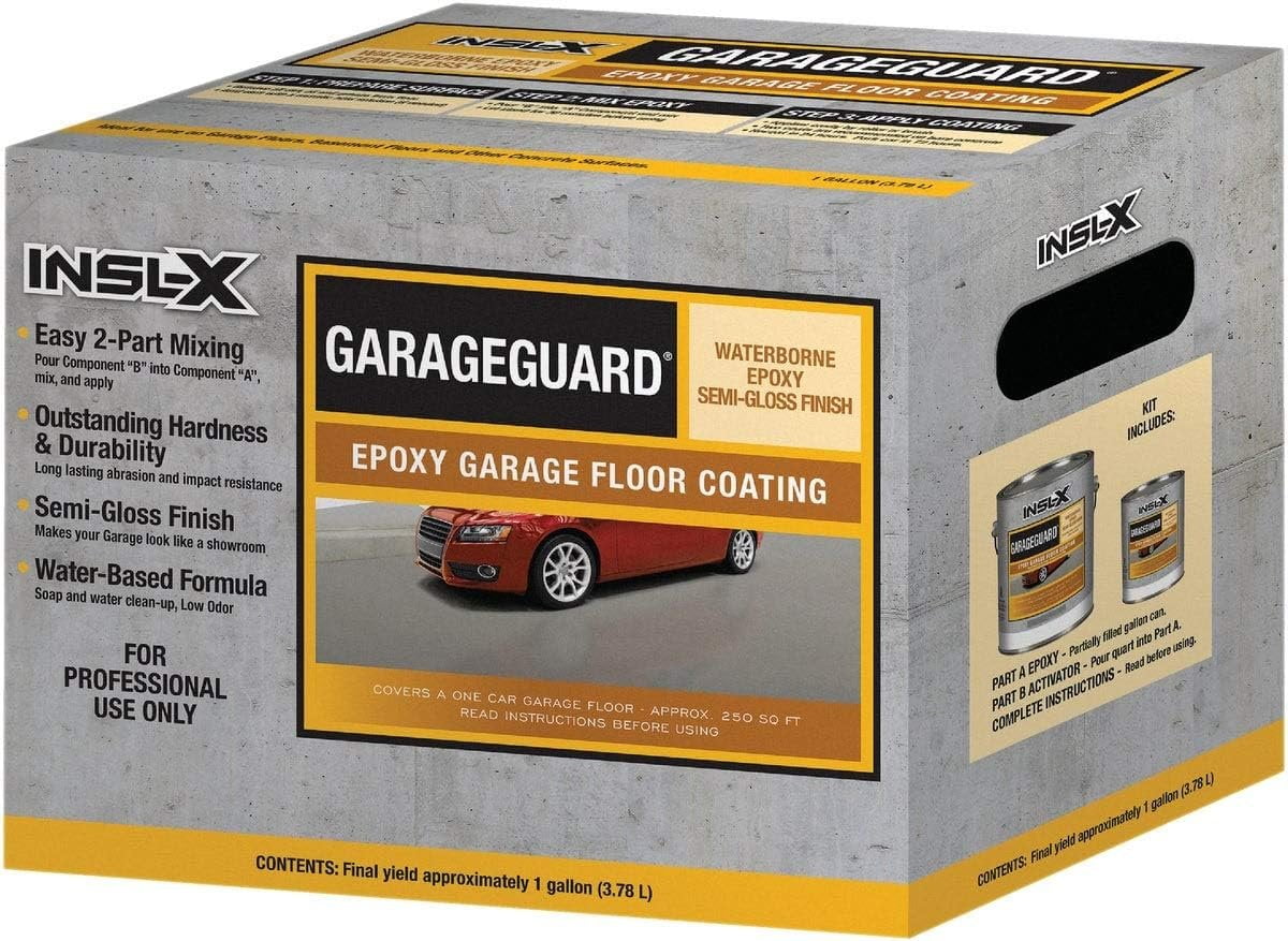 INSL-X Products EGG310S99-1K Guard KIT Garage Floor Paint - Walmart.com