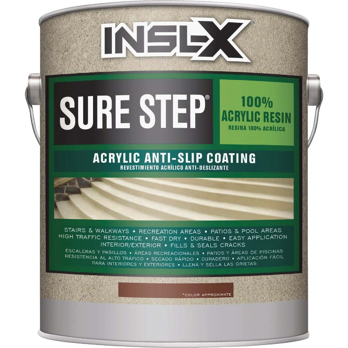 Sure Step Concrete Paint - Skid Resistant, Durable, Acrylic-Based - 1 ...