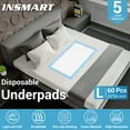 INSMART Bed Pads for Incontinence Disposable 24'' X 36'' , 60 Count ...
