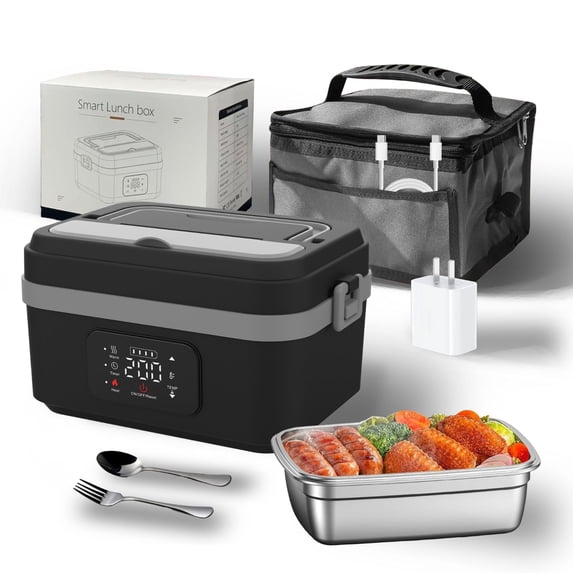 INSMART Cordless Electric Lunch Box,Heated Lunch Box for Adults with ...