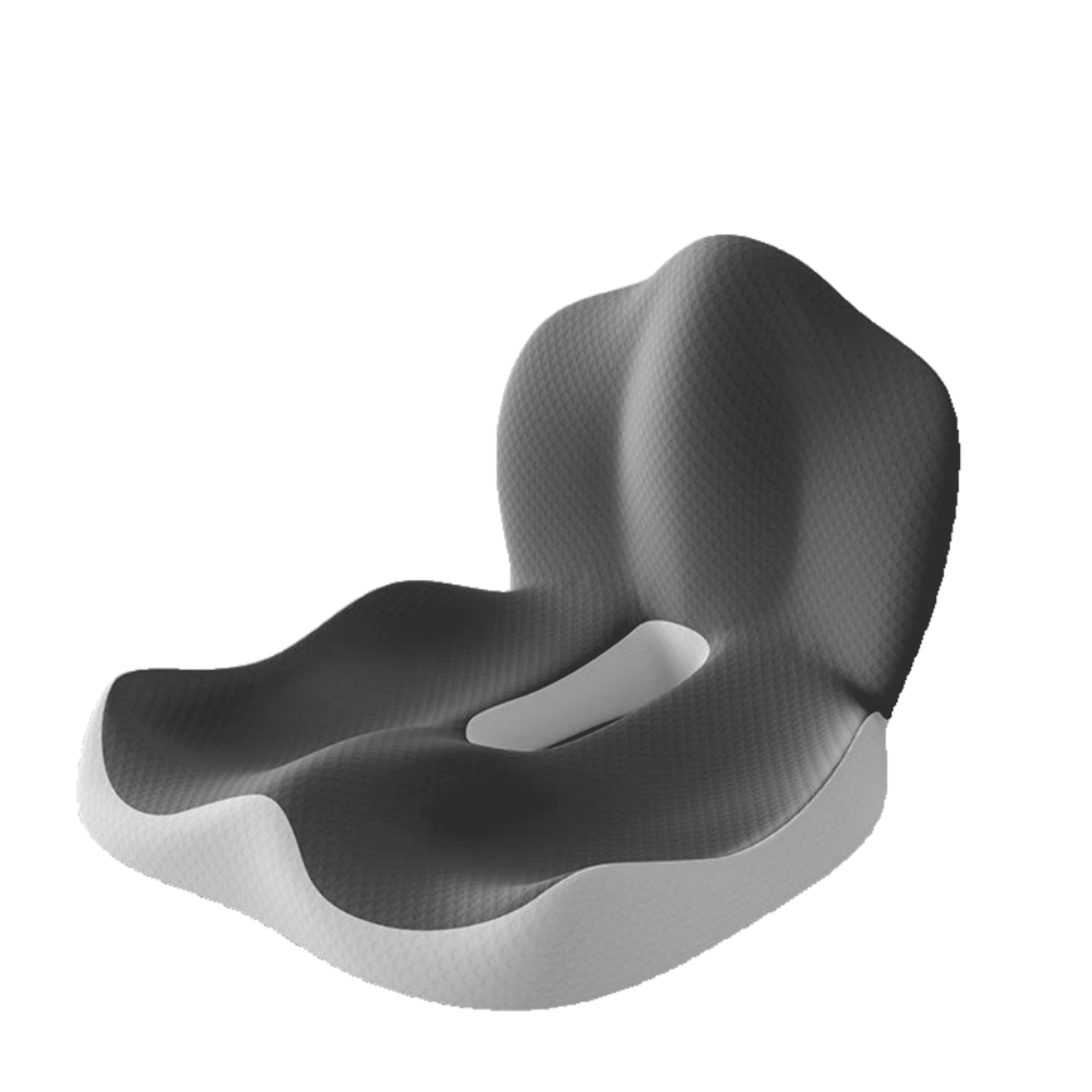 INSMART Ergonomic Seat & Back Cushion – 2-in-1 Memory Foam Chair Pad ...