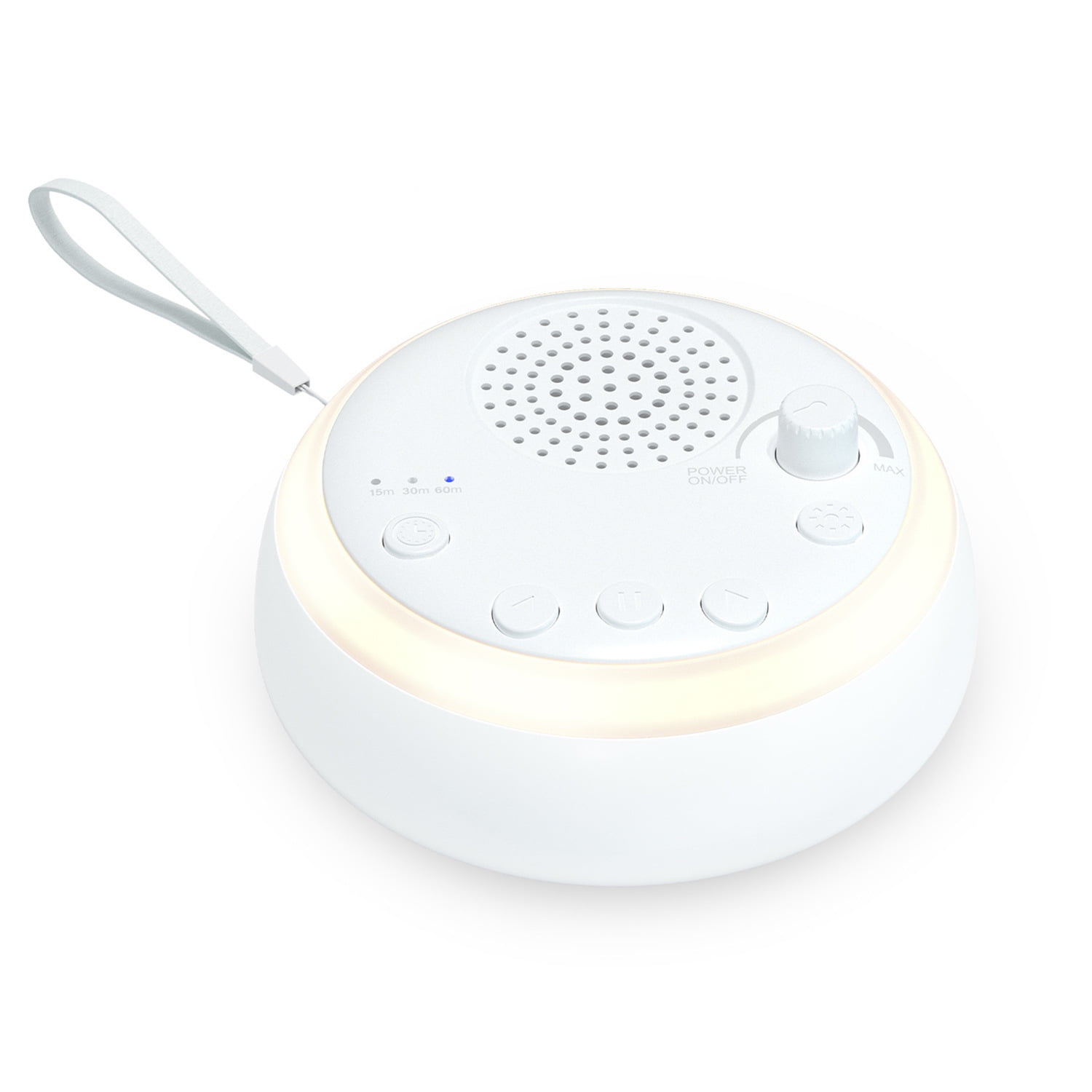 INSMART Smart Breathing Light White Noise Machine for Sleep - Portable ...