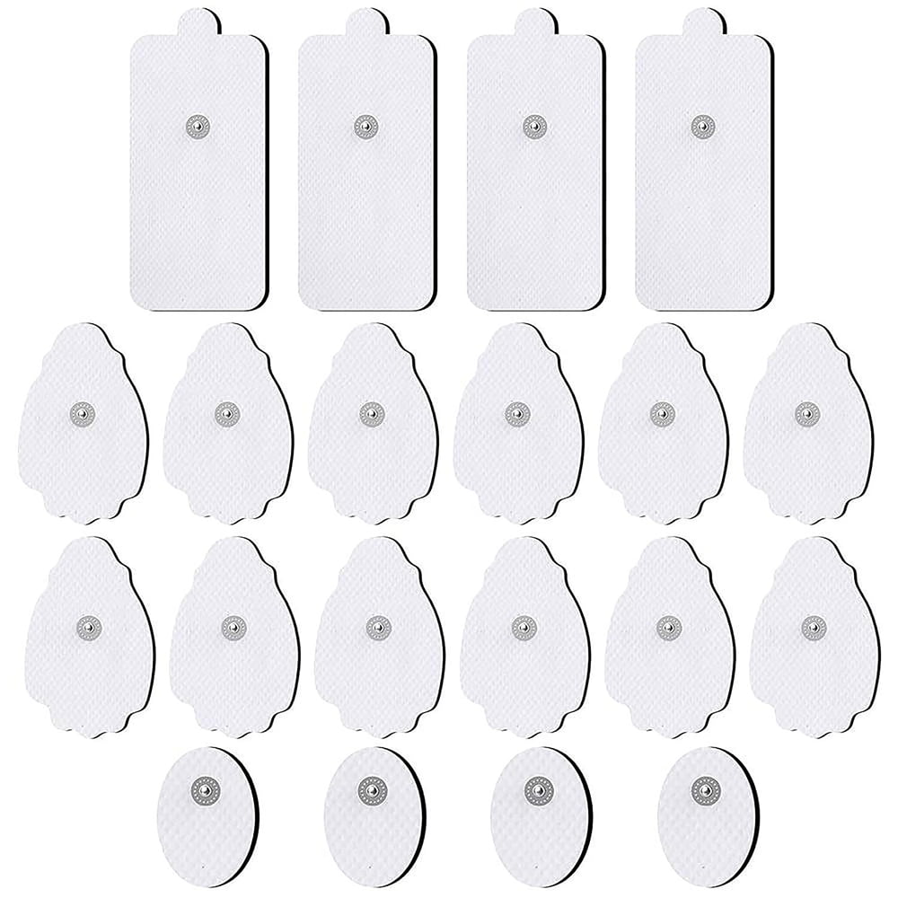 INSMART TENS Unit Replacement Pads 40Pcs Reusable Electrode Pads for ...