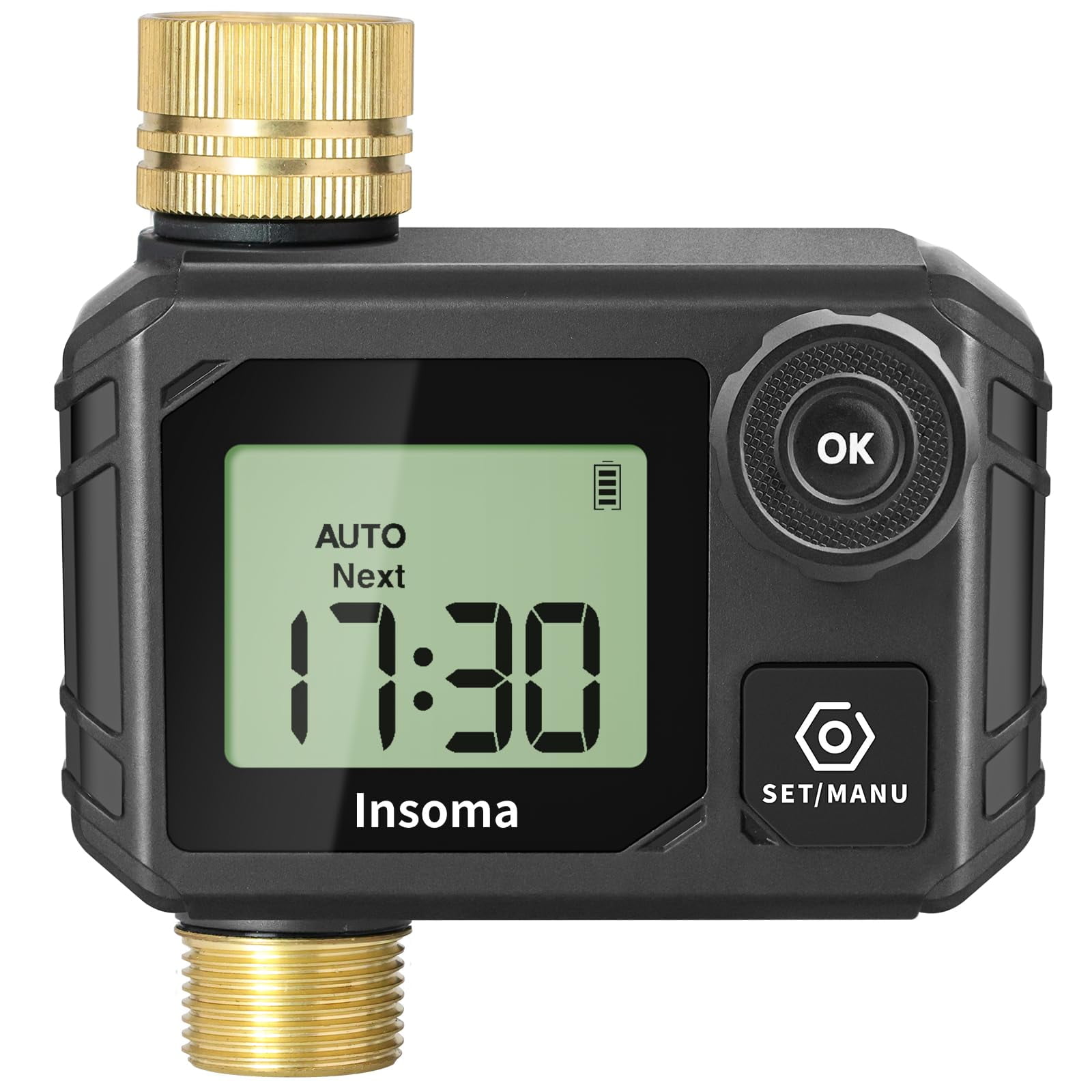 INSOMA Sprinkler Timer for Garden, Programmable Irrigation Hose Timers ...