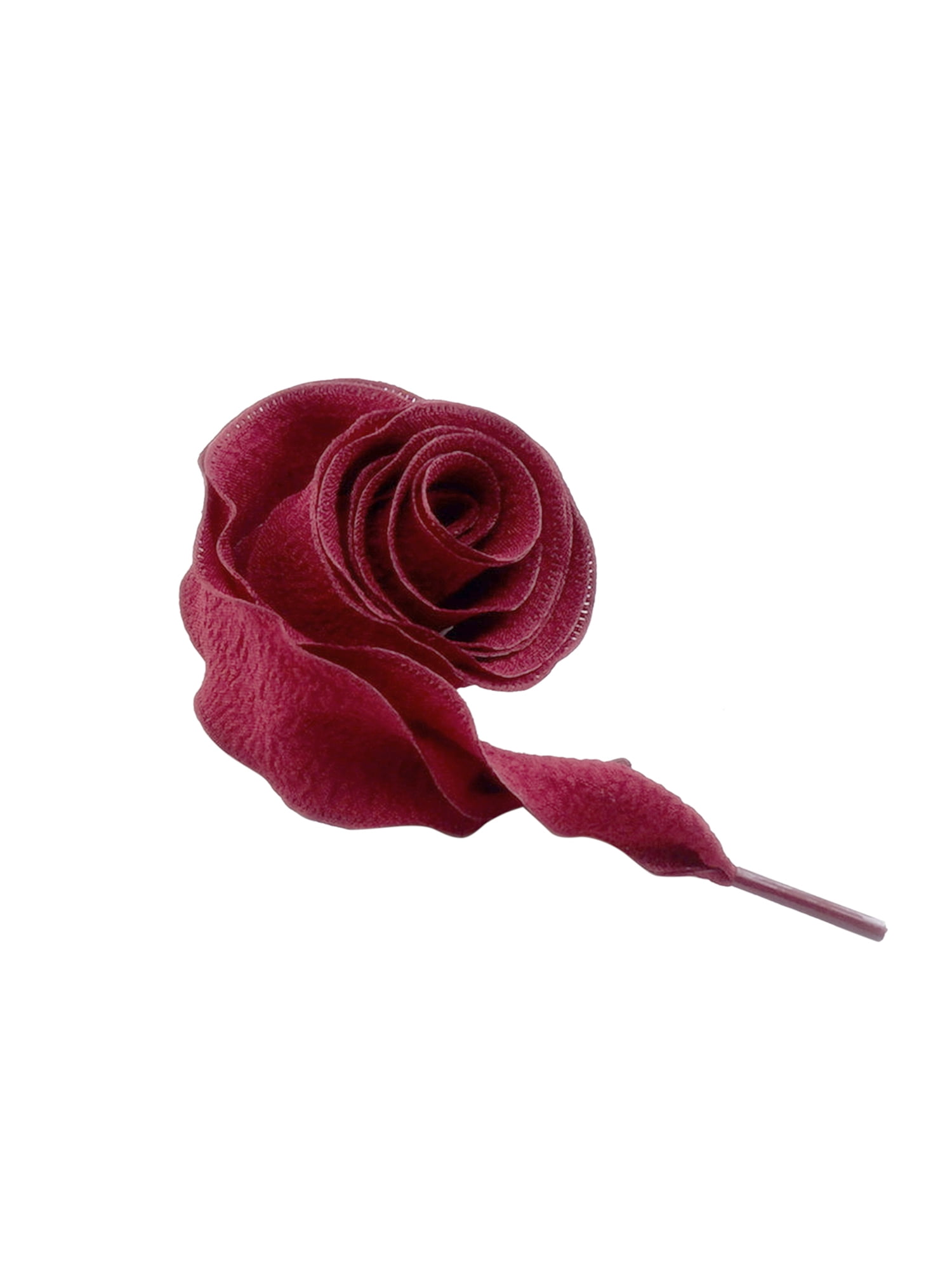 INSPIRE CHIC 2 Pairs Ruffle Shoe Laces: 2.5CM Wide Fishtail Pleated ...