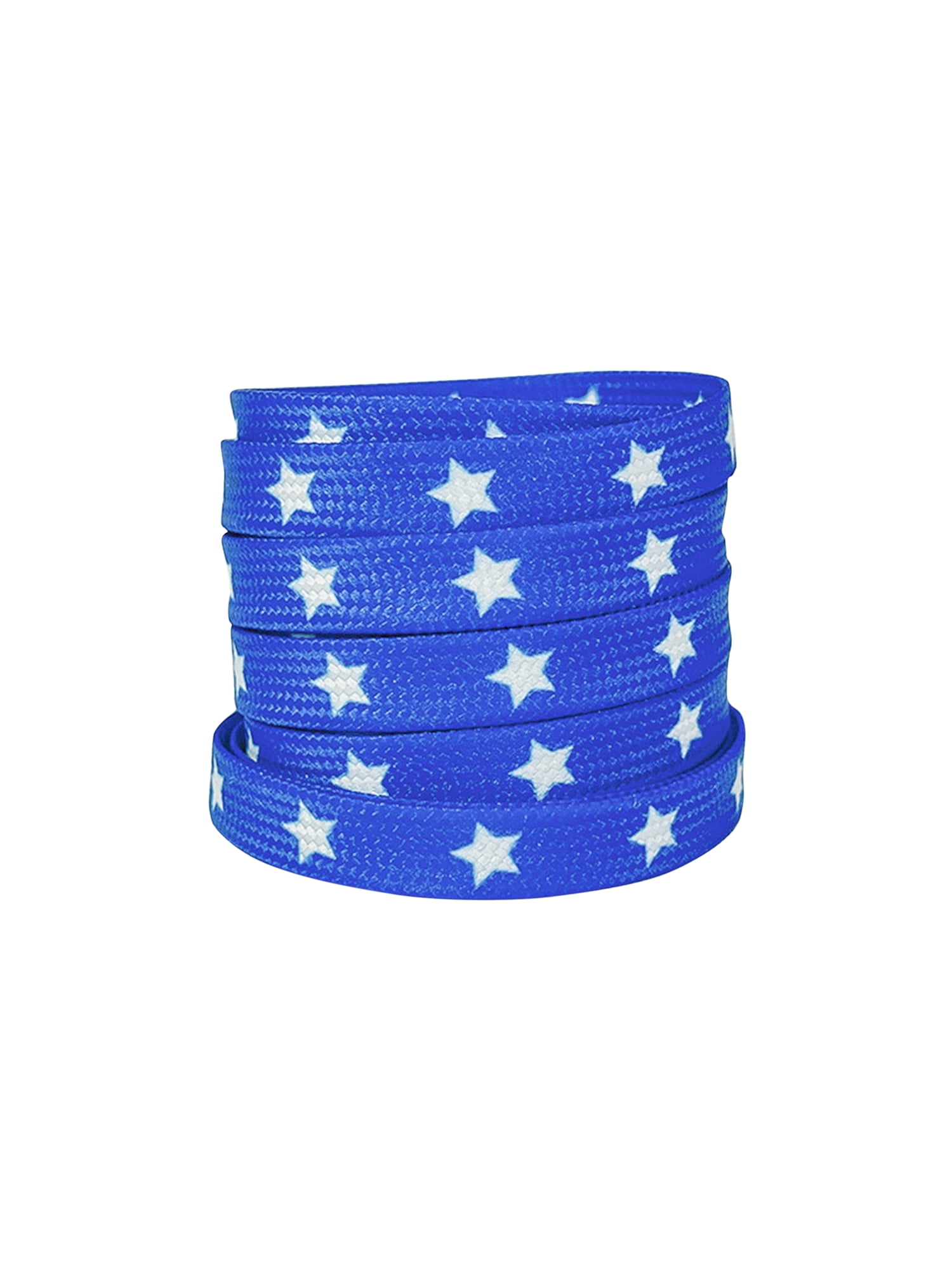INSPIRE CHIC Flat Shoelaces Colored Star Patterned Printed Shoe Laces ...
