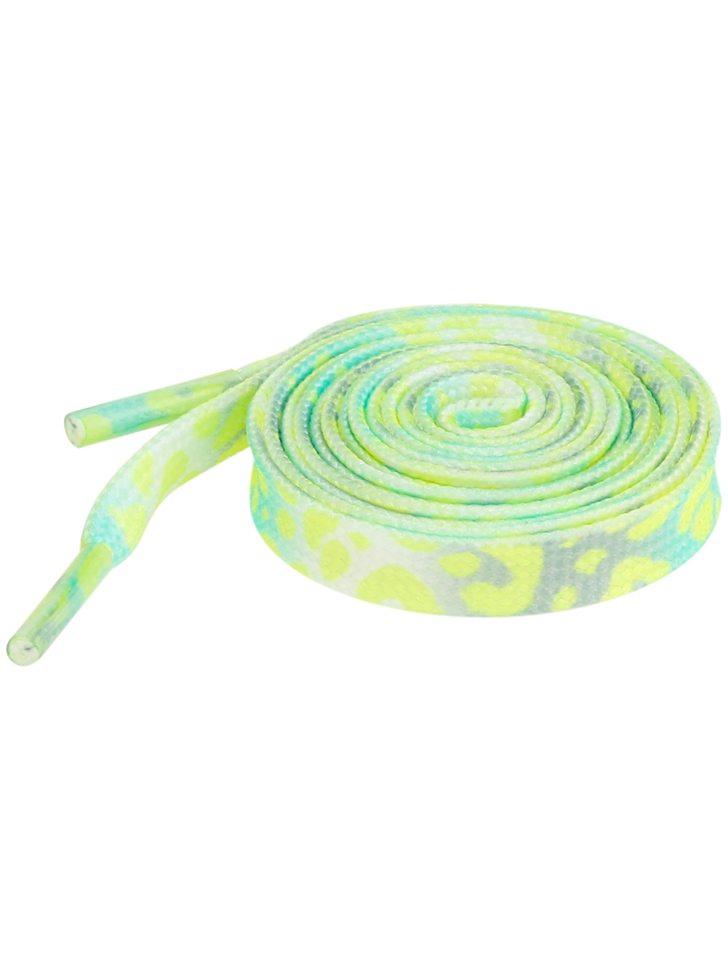 INSPIRE CHIC Leopard Shoelaces Multicolor Tie Dye Gradient Shoelace ...