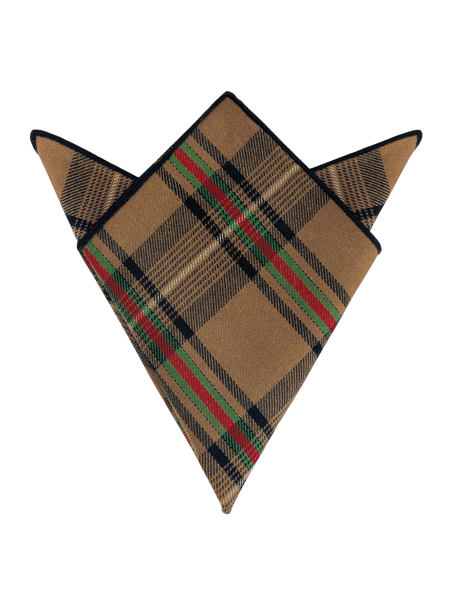 INSPIRE CHIC Men's Checkered Pocket Squares Cotton Traditional ...