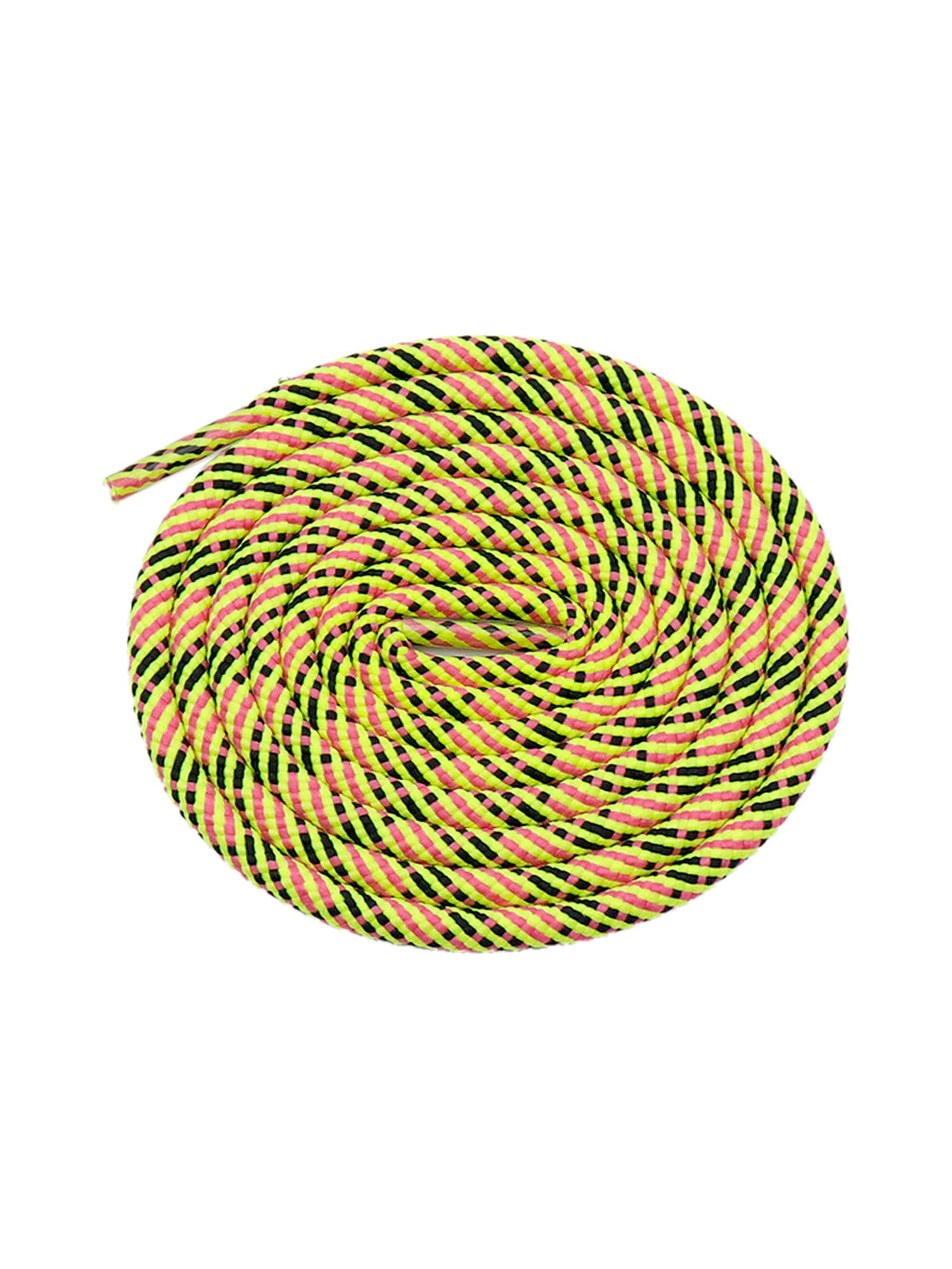 INSPIRE CHIC Round Rope Shoe Strings Three-Color Checkered Shoe Laces ...