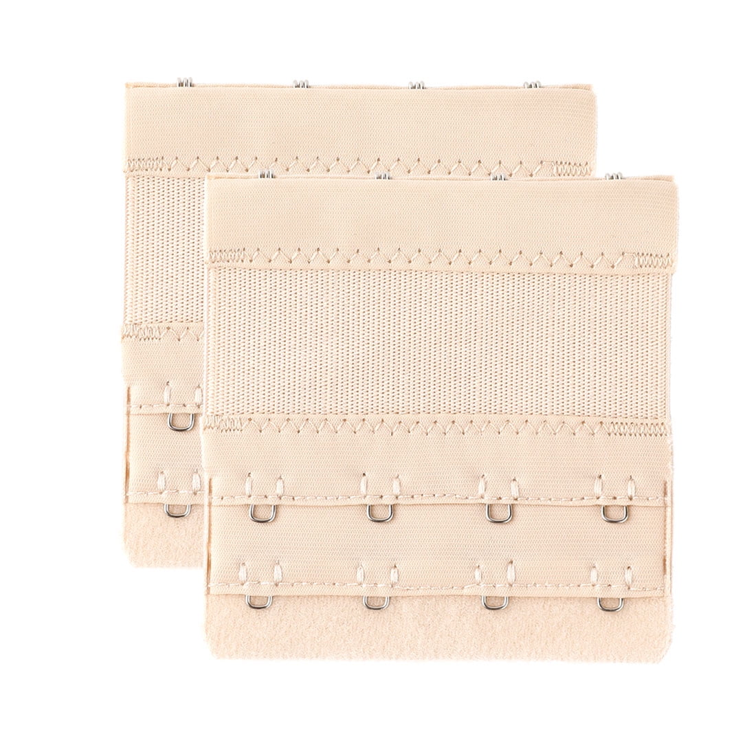 INSPIRE CHIC Women's 2 Pcs Stretchy Bra Extenders, 2x2/2x3/2x4 Hooks ...