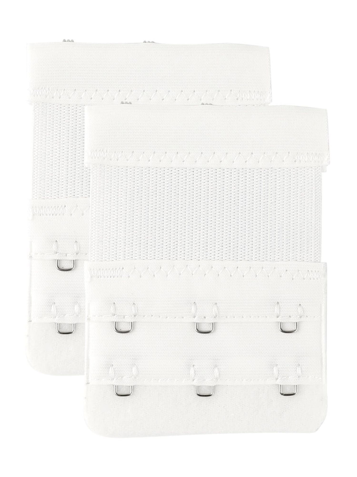 INSPIRE CHIC Women's 2 Pcs Stretchy Bra Extenders, 2x2/2x3/2x4 Hooks ...
