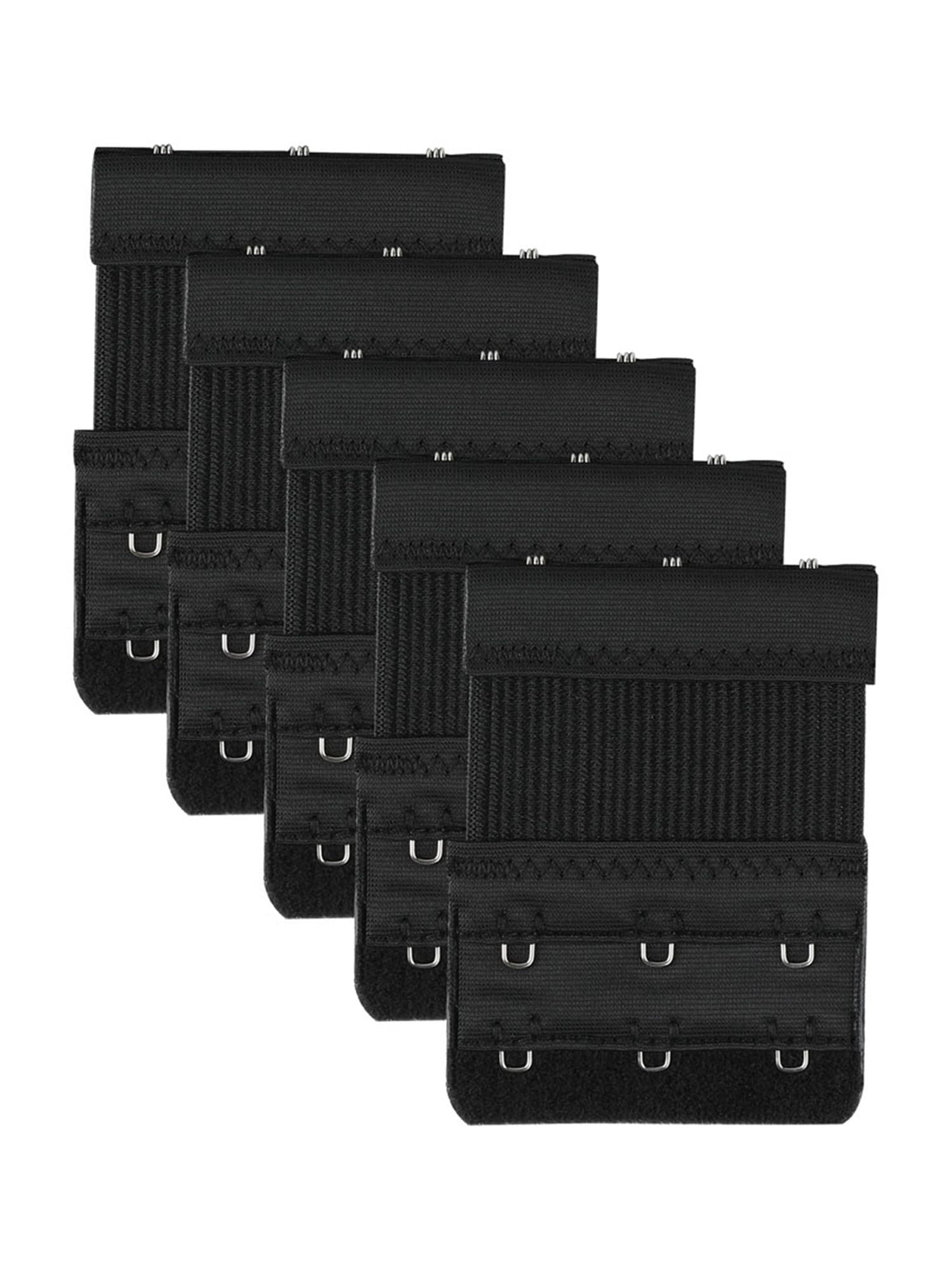 INSPIRE CHIC Women 5Pcs Strechy Bra Extenders, 2x2/2x3/2x4 Hooks ...