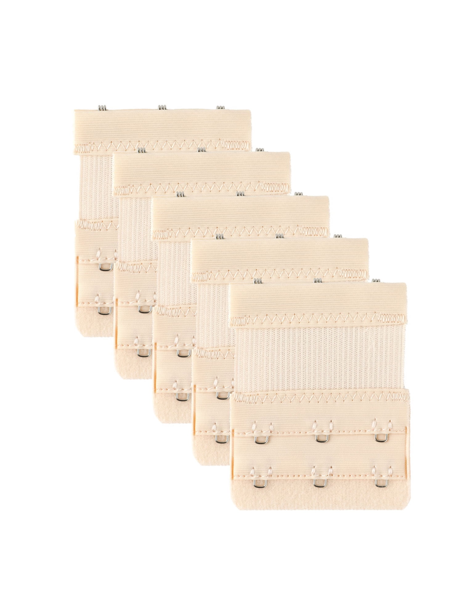 INSPIRE CHIC Women 5Pcs Strechy Bra Extenders, 2x2/2x3/2x4 Hooks ...