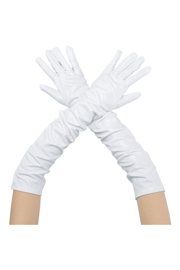 Opera Length Leather Gloves
