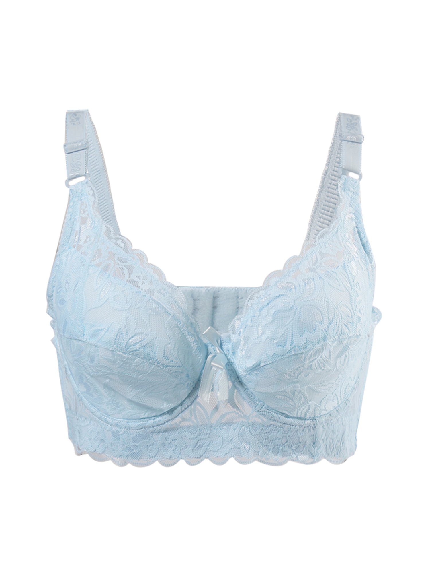 INSPIRE CHIC Women Full Cup Bras Breathable Comfort Floral Lace Full ...