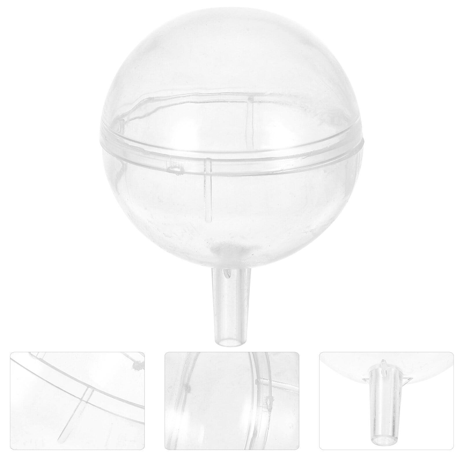 INSTAKA 100pcs Chocolate Holders Plastic Clear Flower Box Packaging ...