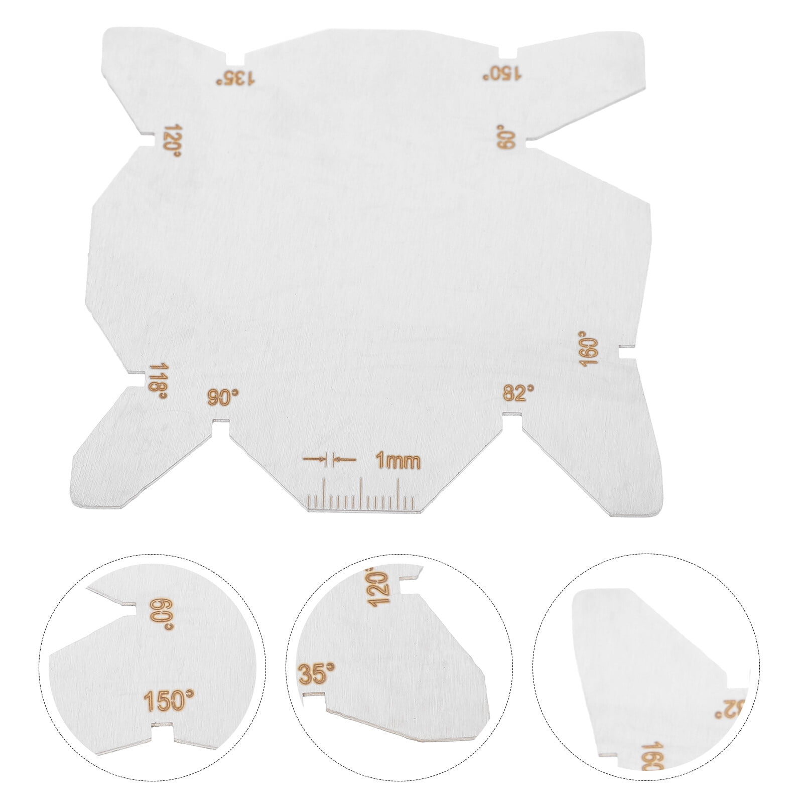 INSTAKA Drill Bits Angle Gauge Model Stainless Steel Bit Measuring Tool ...