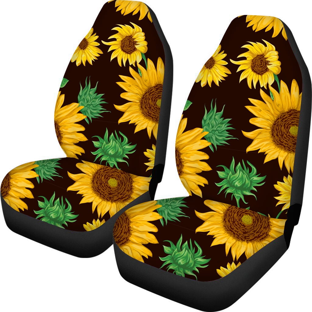 INSTANTARTS Pretty Spring Sunflower 3D Print Universal Sedan Truck ...