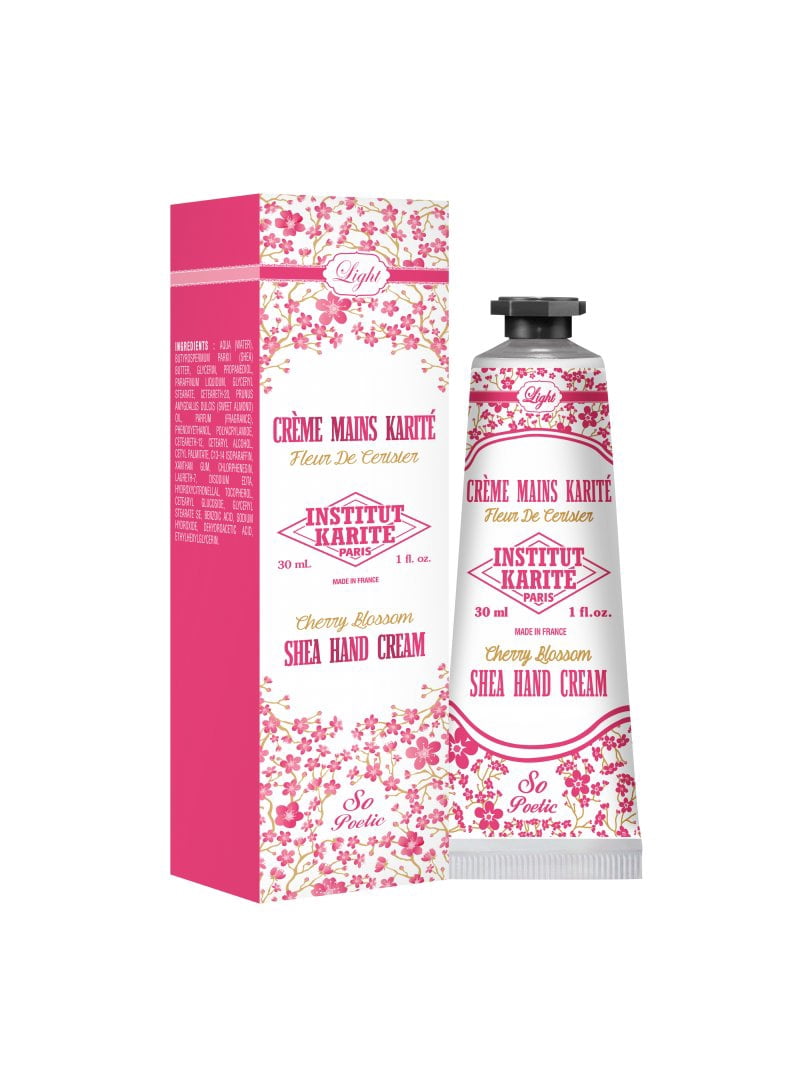 INSTITUT KARITE PARIS Cherry Blossom Shea Butter Hand Cream 30ml ...