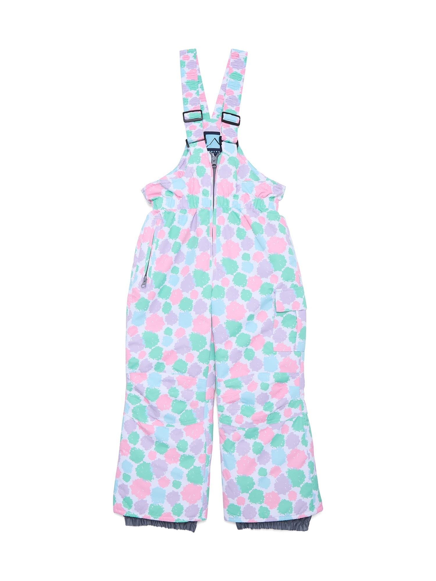 Iceburg Girls Insulated Snow Bib, Sizes 4-16 - Walmart.com