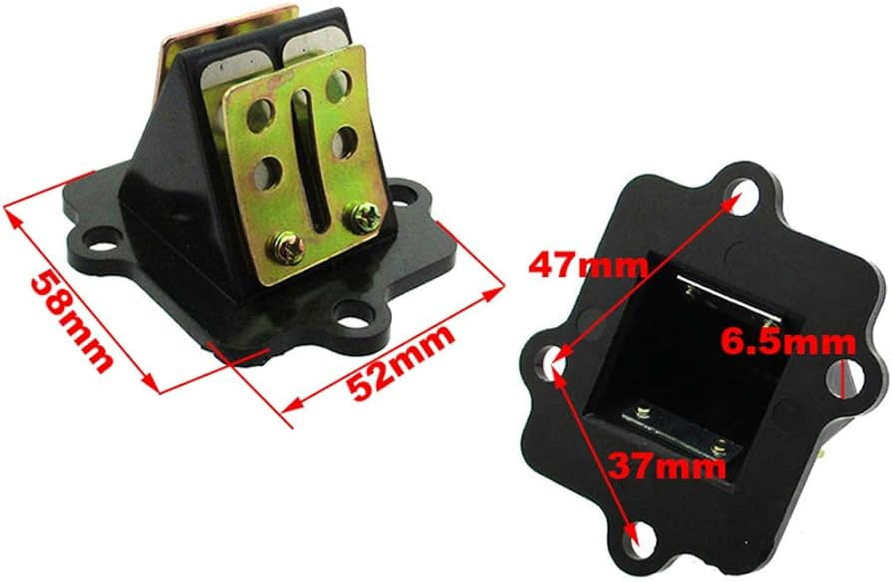 INTAKE / REED VALVE ASSEMBLY FOR 50cc JOG, MINARELLI, YAMAHA 2 STROKE ...